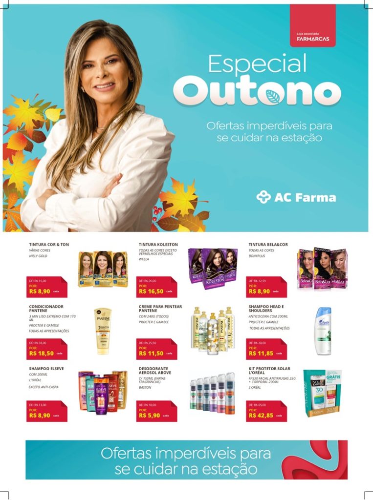 Confira as ofertas de outono da AC Farma em Mafra
